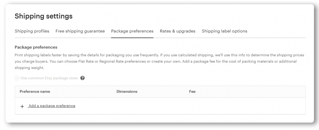 Etsy Shipping Settings 101 - eRank Help